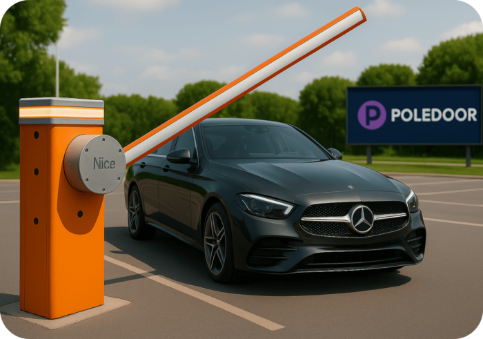 Nice M3 Bar 3 Metre Kollu Bariyer (Kit Paket) - Poledoor