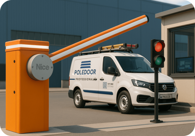 Nice M5 Bar 5 Metre Kollu Bariyer (Kit Paket) - Poledoor