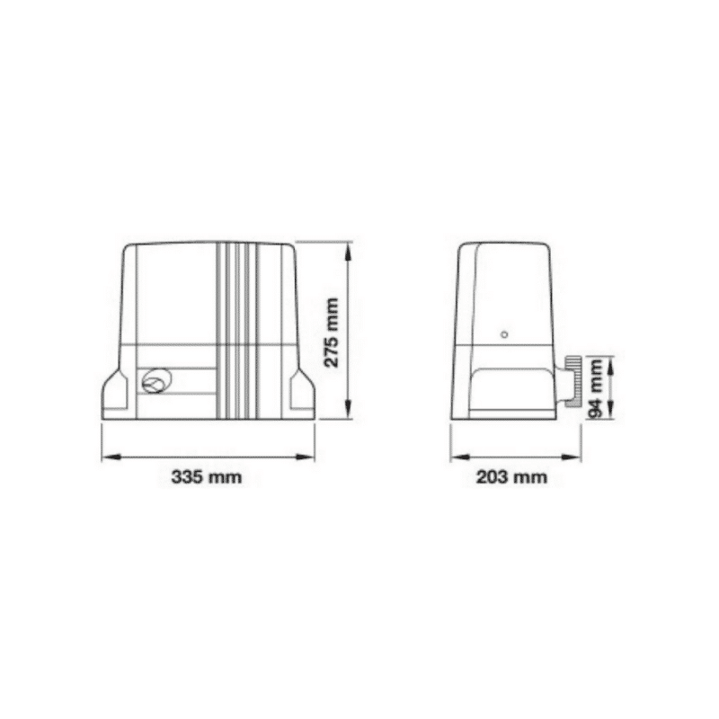 Nice Thor 1500 Kapı Motoru (Kit Paket) - Poledoor